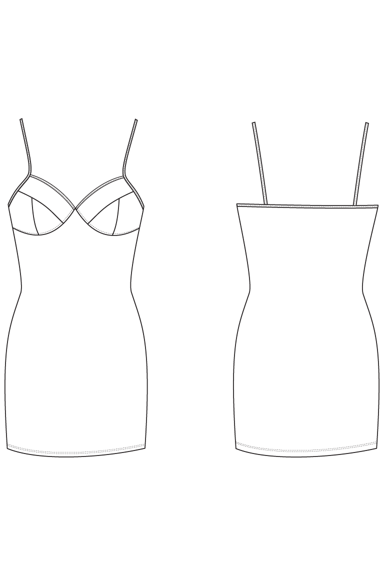 Ariane Slip Dress Bonus PDF Sewing Pattern | Instant download!